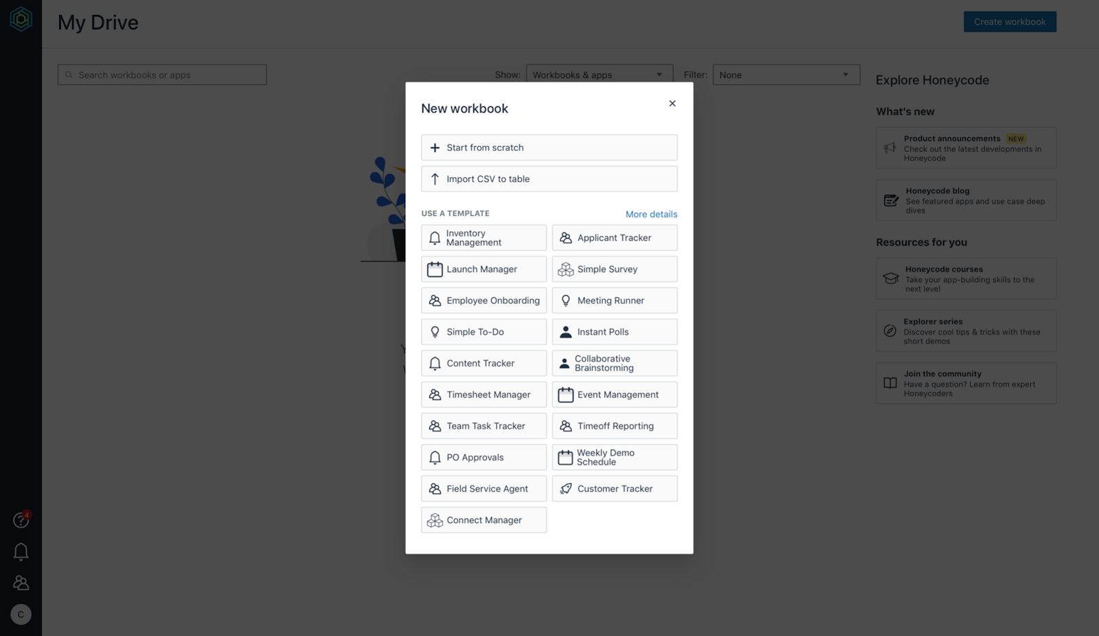 【ノーコード】Amazon Honeycodeの使い方とできること - CANIT